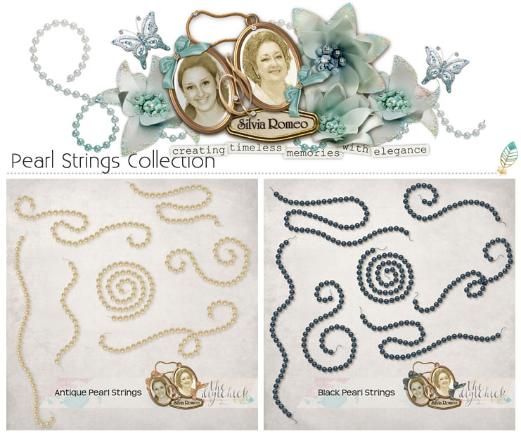 Silvia Romeo Designs: Pearl Strings are New! Come see how cool they are!