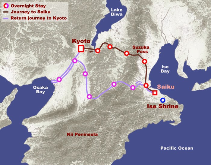 Land of Ise - Japan: The Princess, the journey and the deity