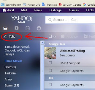 Cara Mengirim Dokumen, Tugas, Gambar Melalui Email Yahoo - Gividia
