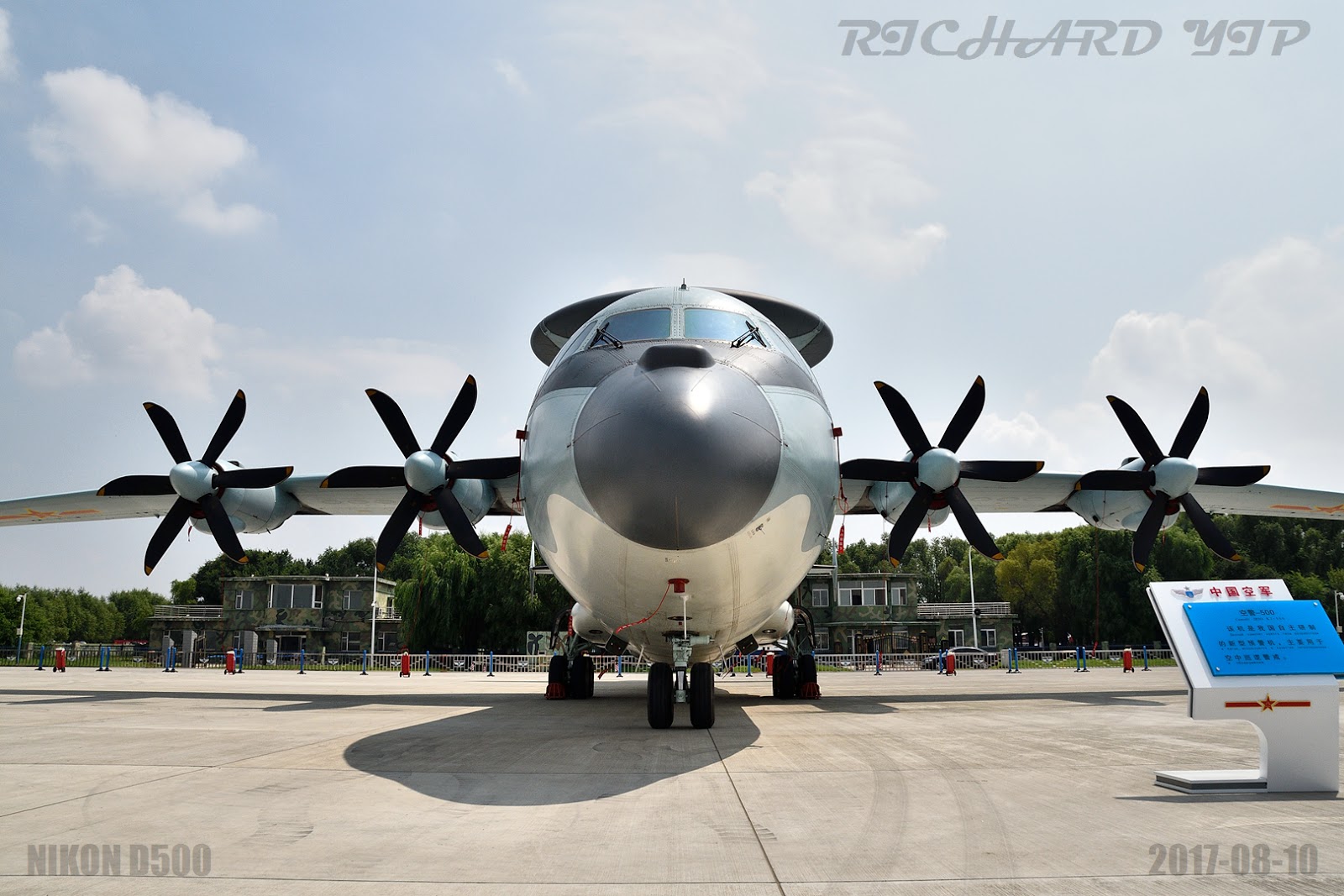 China Defense Blog: Satellite images of the day: Eight KJ-500 AWAC ...