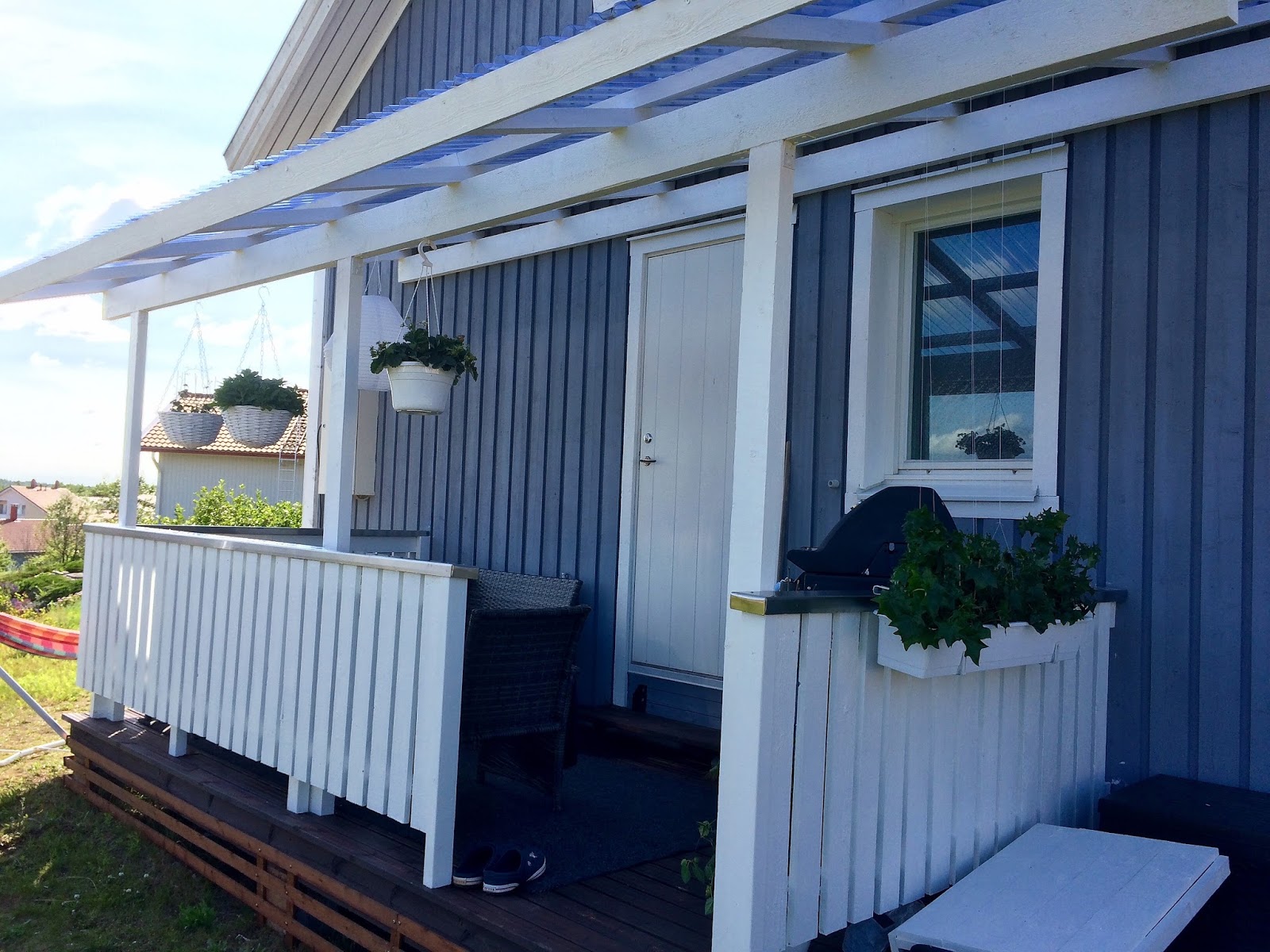 Kotitekoisia: Terassin katos