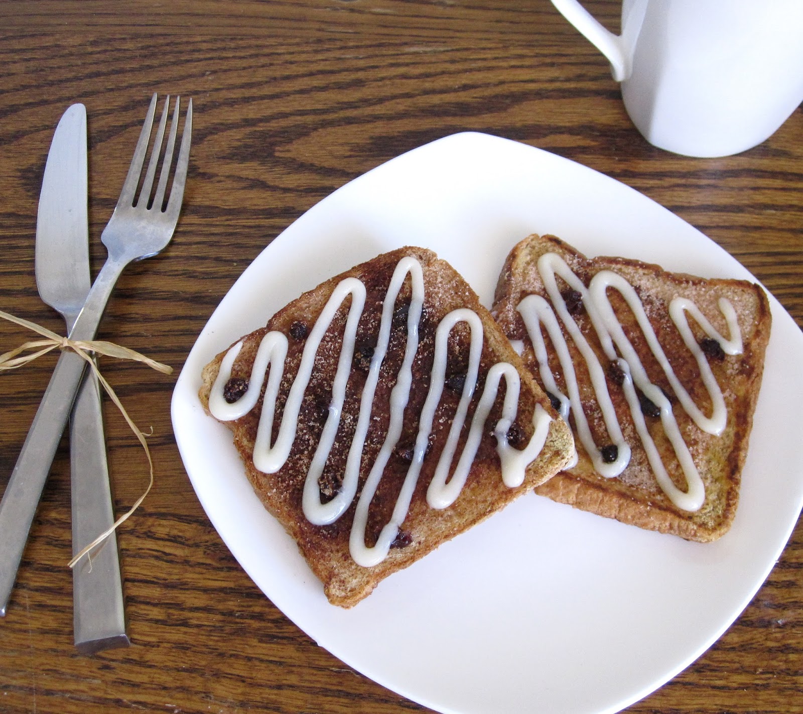 Easy Cinnamon Roll Toast {Simple, healthier, single-serving alternative ...