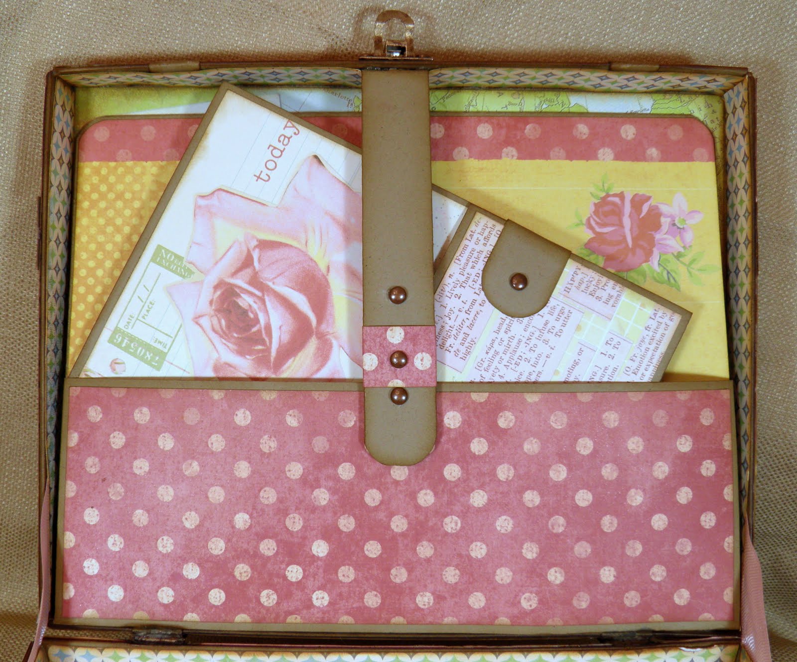 ScrappyLeggDesigns: Travel Tales Suitcase and Mini Album