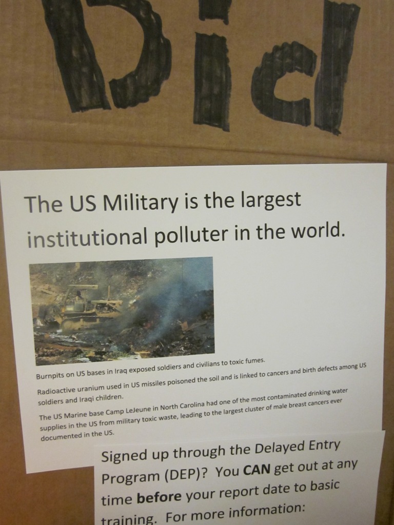 Sustainable Options for Youth: SOY table at Austin HS, Loyal Forever