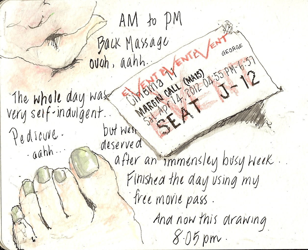 Urban Sketchers Australia: Pyrmont, Sydney; Alissa Duke