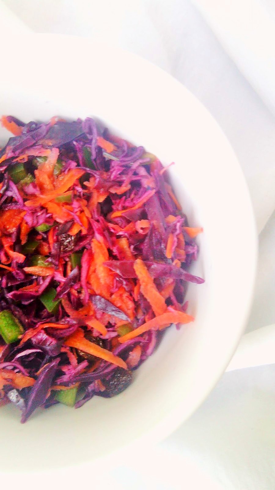 PURPLE CABBAGE COLESLAW