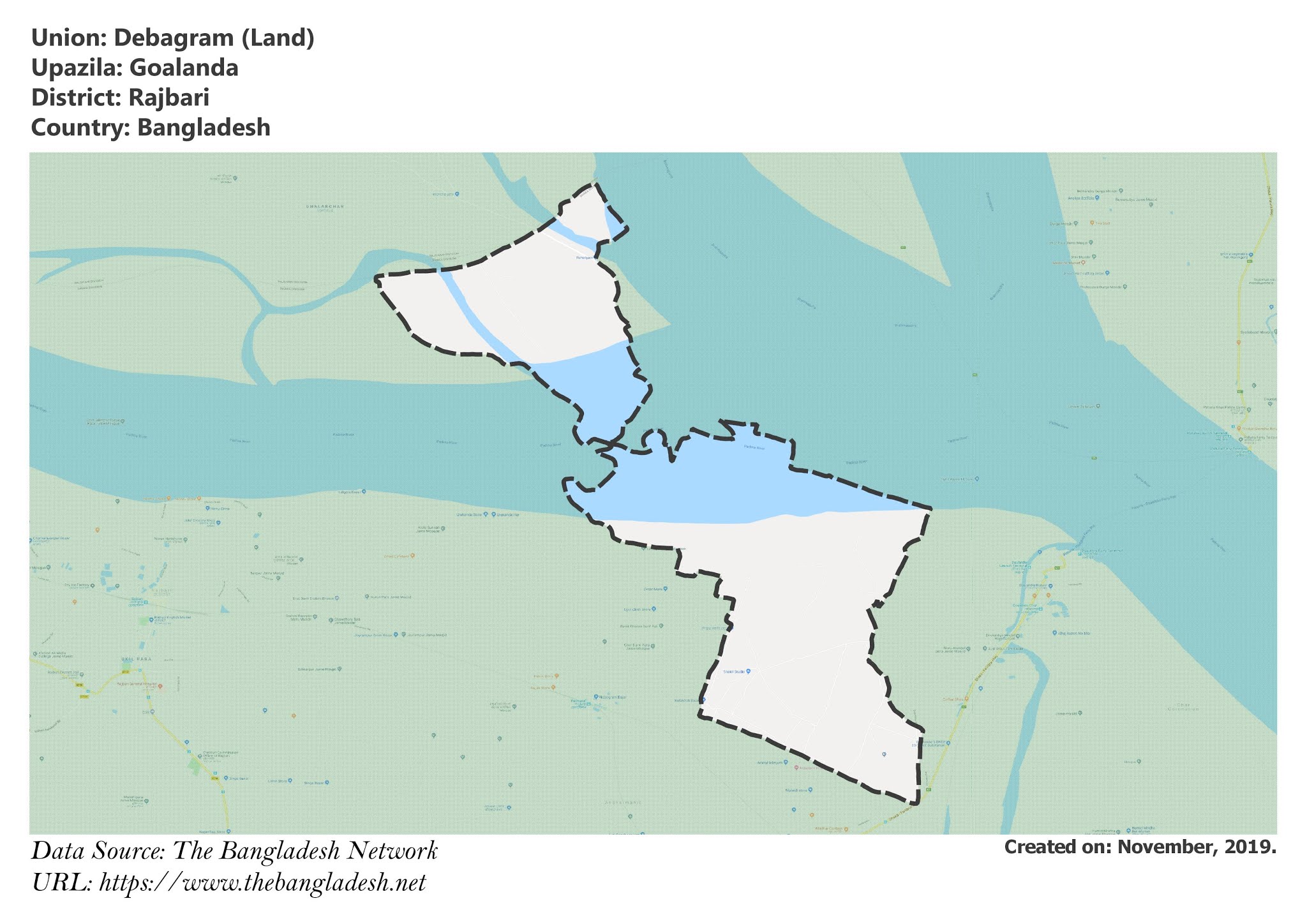 Debagram Union, Rajbari