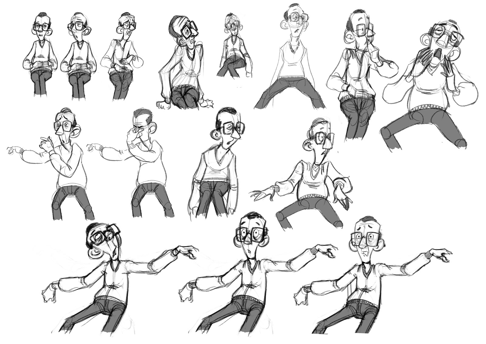 Juliette Coutellier: planches d'expressions