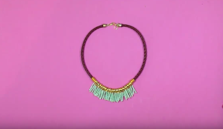 Manualidades Facilisimas DIY: Collar de estilo azteca