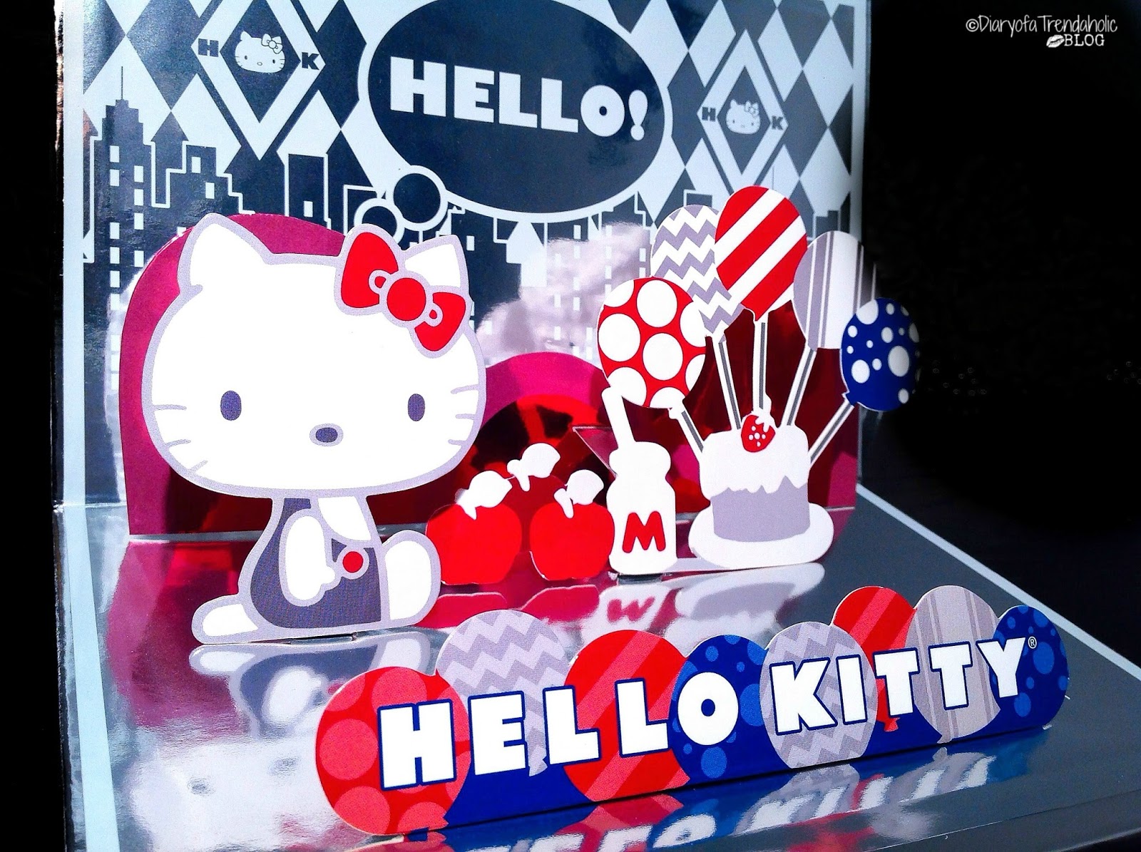 Diary of a Trendaholic : Hello Kitty Pop-Up Party Eye Shadow Palette