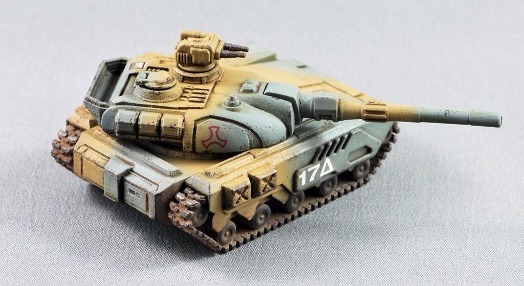 Painted Khurasan MDMS Tanks, Part 1