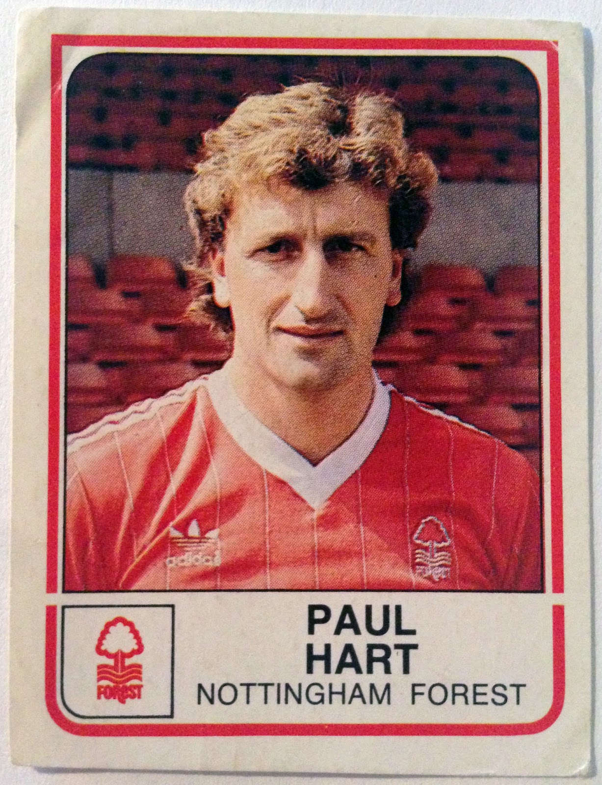NFFC Cards & Stickers: Panini Football 84 Paul Hart