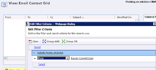 Practical Dynamics CRM: Adding an Advanced Find Query to form