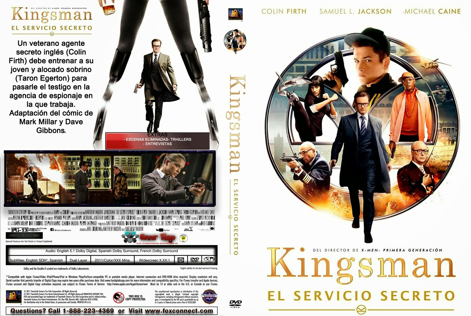 JD-Onnline & Rapinet: Kingsman - El agente secreto (2015)