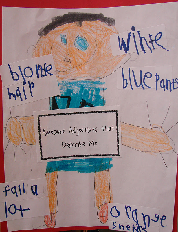 First Grade Lyons' Den: Awesome Adjectives About Me