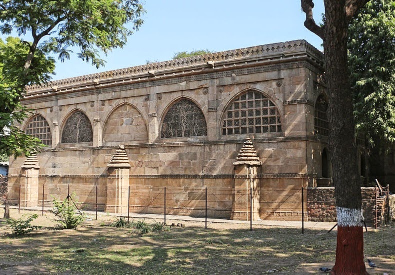 bensozia: Siddi Sayed Mosque, Ahmedabad, India