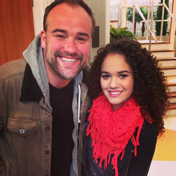 Mundo Fanmania: Madison Pettis con David Deluise