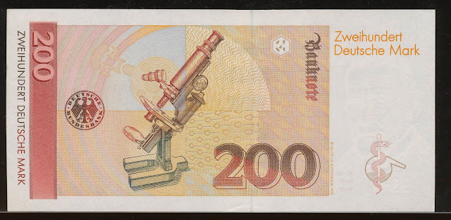 Germany 200 Deutsche Mark banknote 1989 Paul Ehrlich|World Banknotes ...