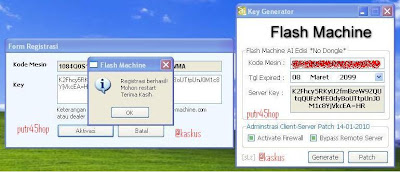 Software Server Pulsa Flash Machine Jawara 7 (FM