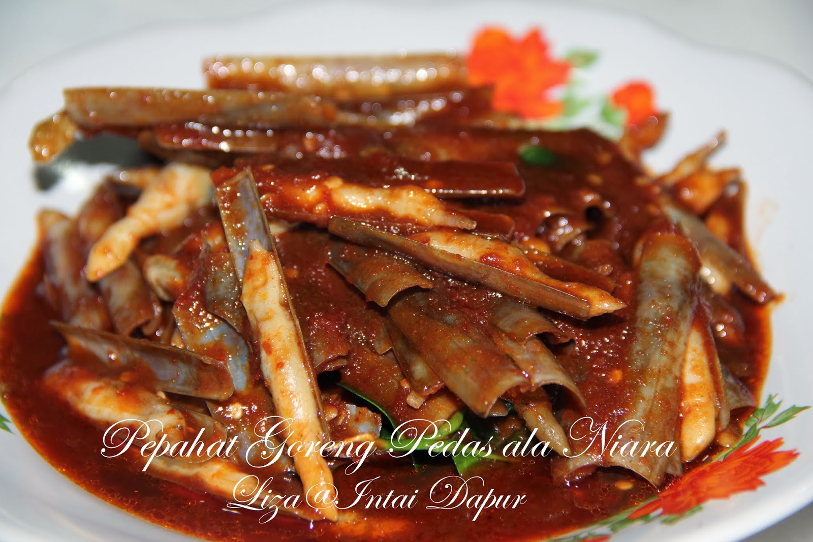 INTAI DAPUR: Pepahat Goreng Pedas ala Niara....