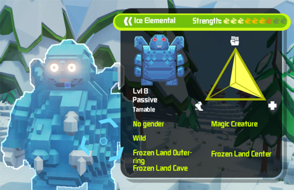 PixARK: Ice Elemental