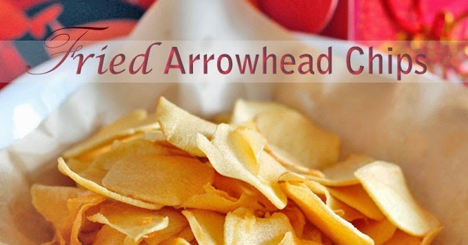 Fried Arrowhead Chips / Ngaku / Ciku 香脆茨菇 | The Yummy Journey