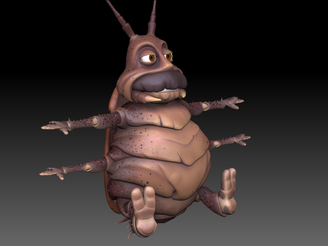 John Faust Animation and Illustration: Cockroach Character