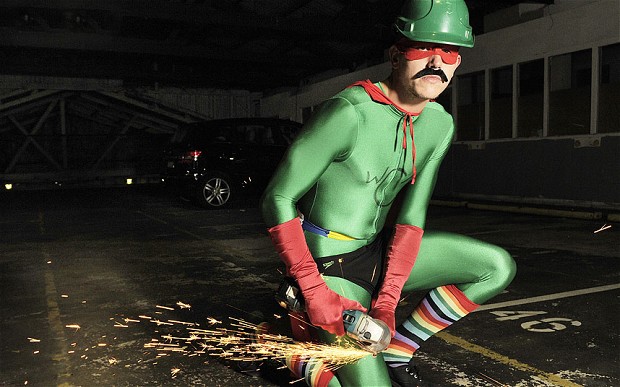 HEROES IN THE NIGHT: Angle Grinder Man- The Legacy Continues