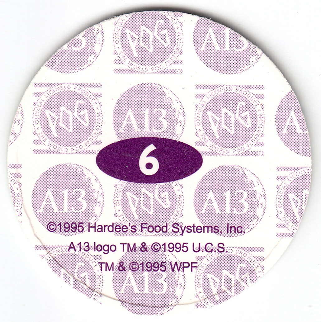 Toys and Stuff: Hardee's Apollo 13 Pog Collector Case - Pogs 1 - 10