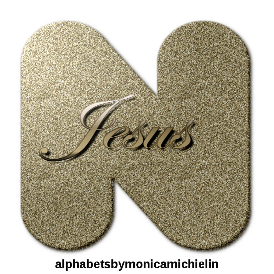 M. Michielin Alphabets: ALPHABET JESUS PNG, #Jesus, #love