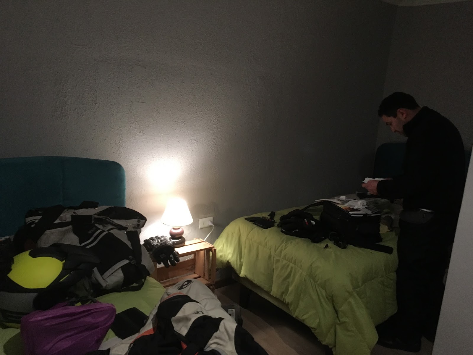 RODOLFO LAGOS EN MOTO