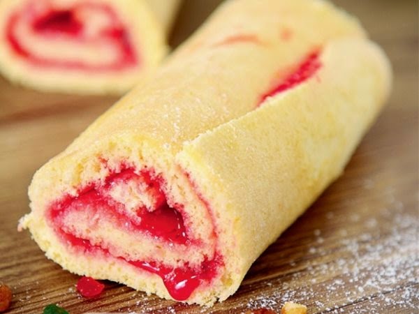 Resepi Kek gulung berjem (swiss roll)