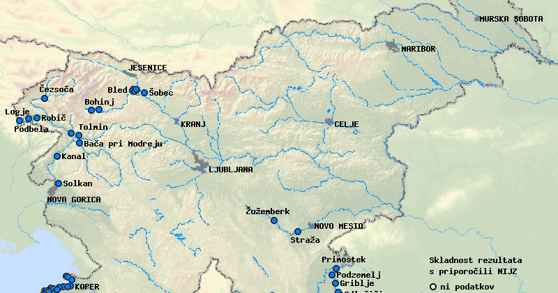 Novomeško kopališče: ARSO O KAKOVOSTI SLOVENSKIH KOPALNIH VODA