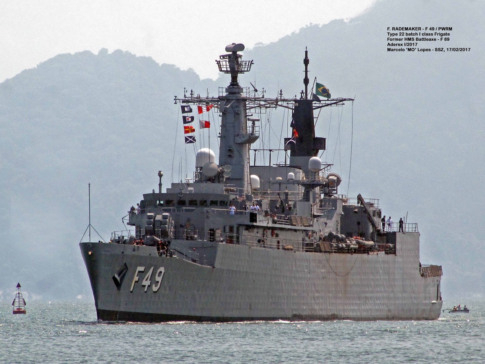 Santos Shiplovers: F. Rademaker - F 49 / PWRM - Aderex I/2017 ...