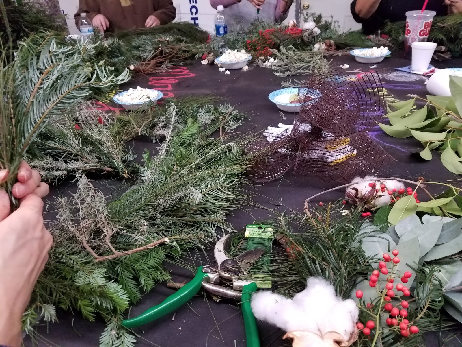 Windmill Farm: Wreath Making Classes A Wonderful Experience With Friends