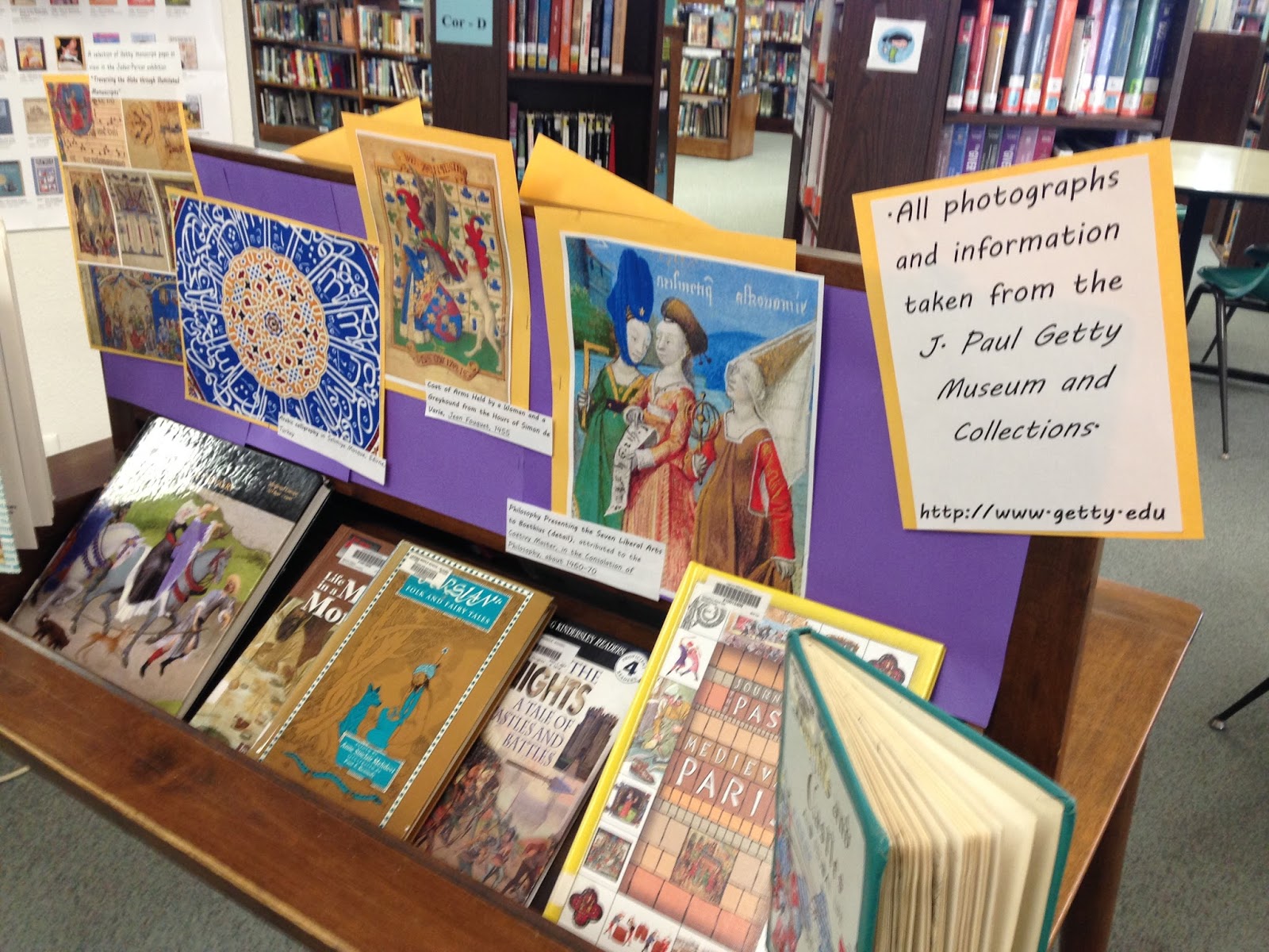 Laguna Middle School Library Internship: Library Visits the Classroom ...