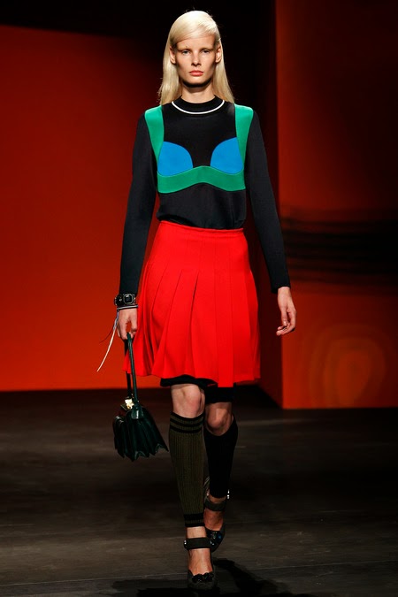 I AM FASHION !!!: Prada Spring/Summer 2014 Womenswear