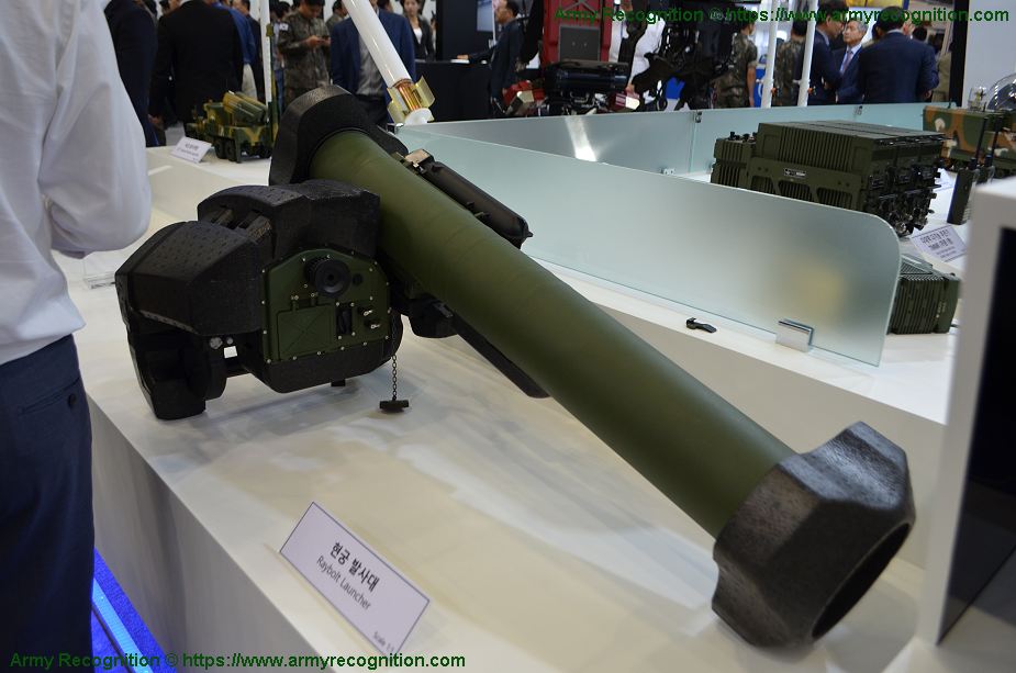 South Korean Raybolt ATGM missile in service with Saudi Arabia army ...