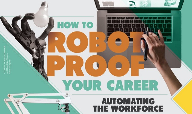 How to Robot-Proof Your Career #infogaphic - Visualistan