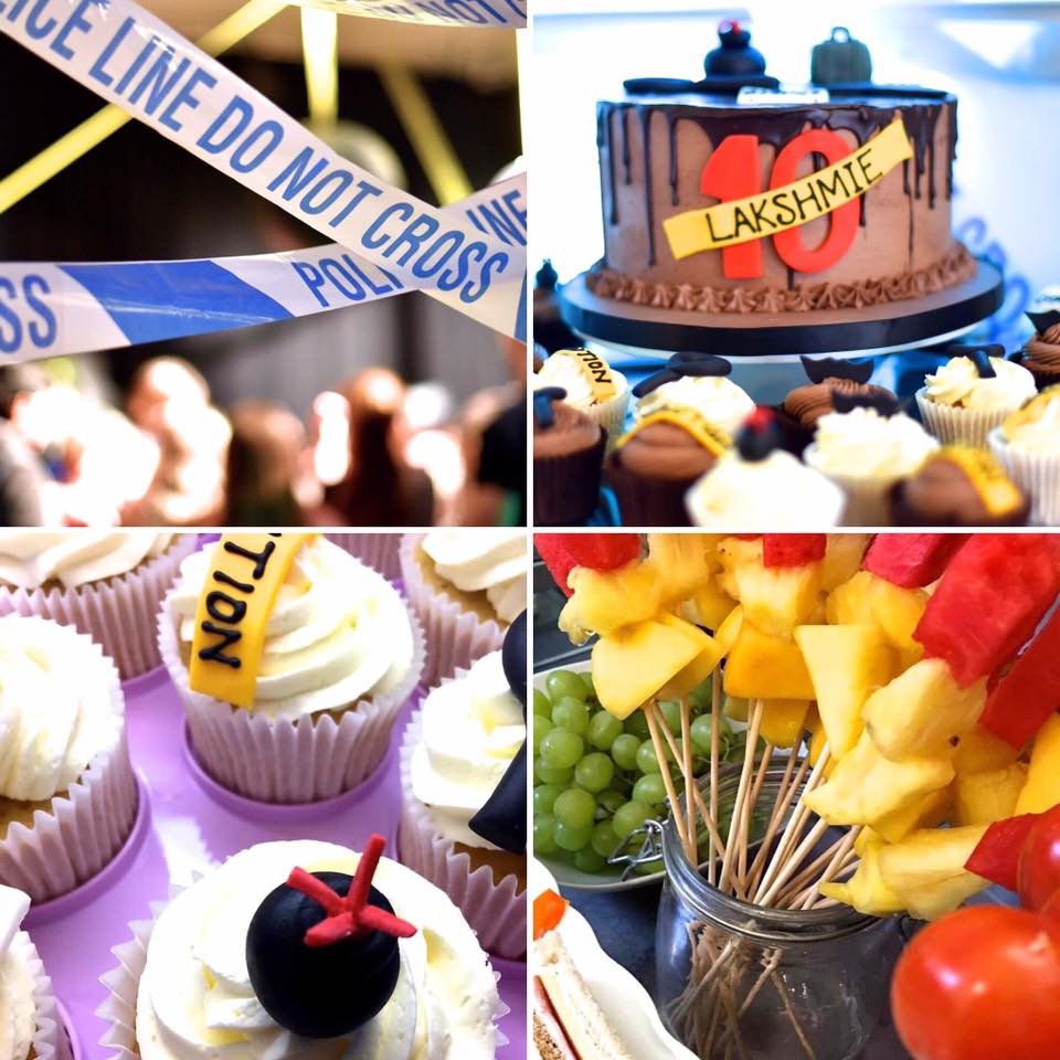Mrs.Sw13: Sunday + fun-day! Spy-themed birthday decoration and catering ...