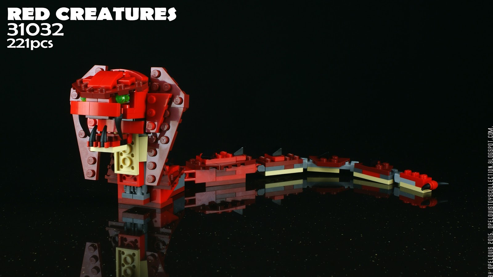 Opelouis's Toys Collection: LEGO Creator 31032 Red Creatures.