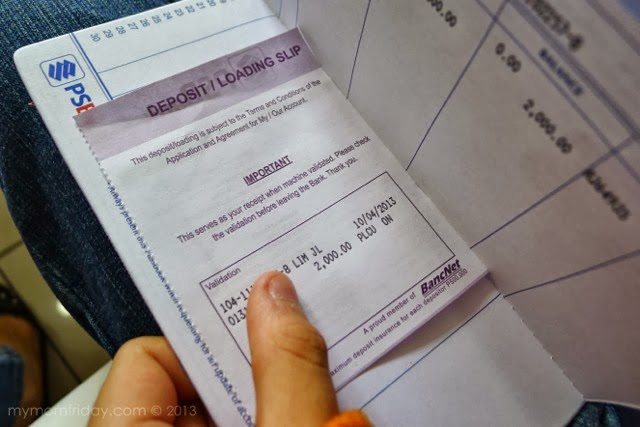 My Mom-Friday: My Boy Opens a PSBank Kiddie Savers Account