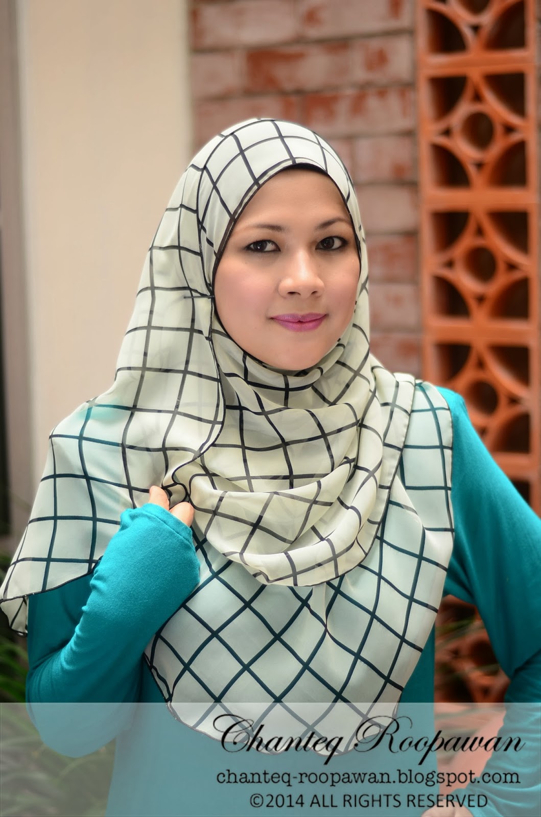 Chanteq Roopawan: Selendang Panjang Chiffon Bercorak (Long Chiffon ...