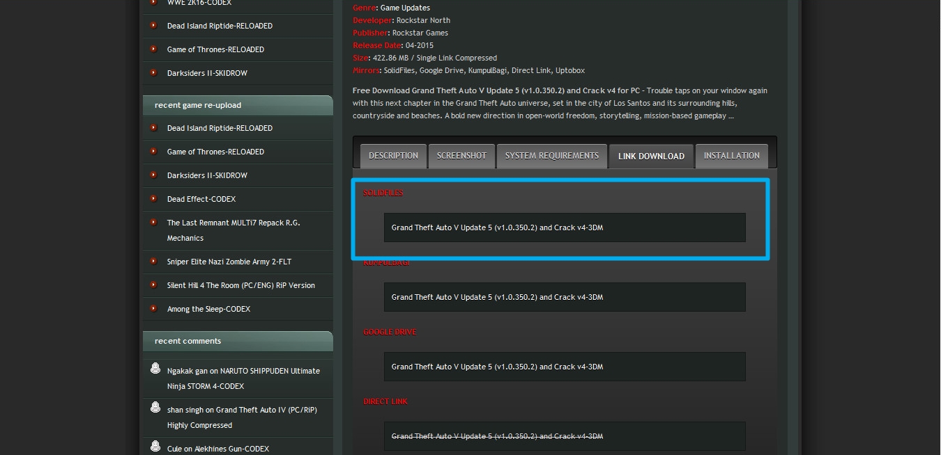 Cara Download Games di Ovagames dan Ocean of Games, [ wTu ] | Game