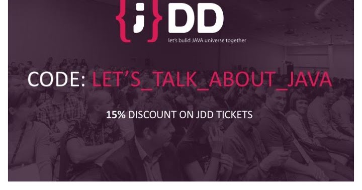 let's talk about Java: JDD is coming!