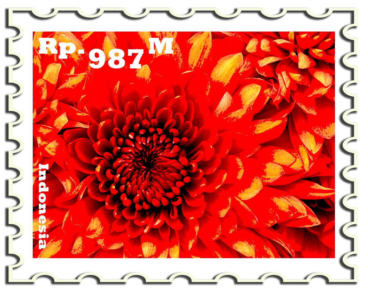 TUTORIAL ILMU KOMPUTER: Cara Membuat Prangko di Photoshop