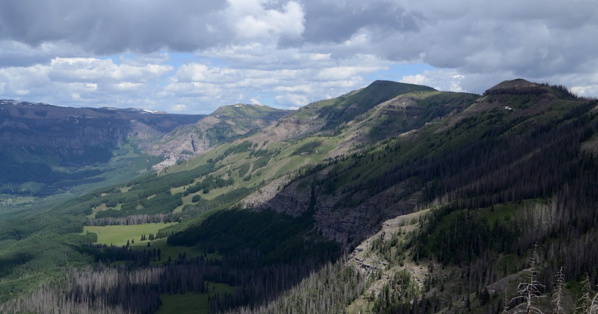 Flat Mountain at the edge of the South San Juan Wilderness