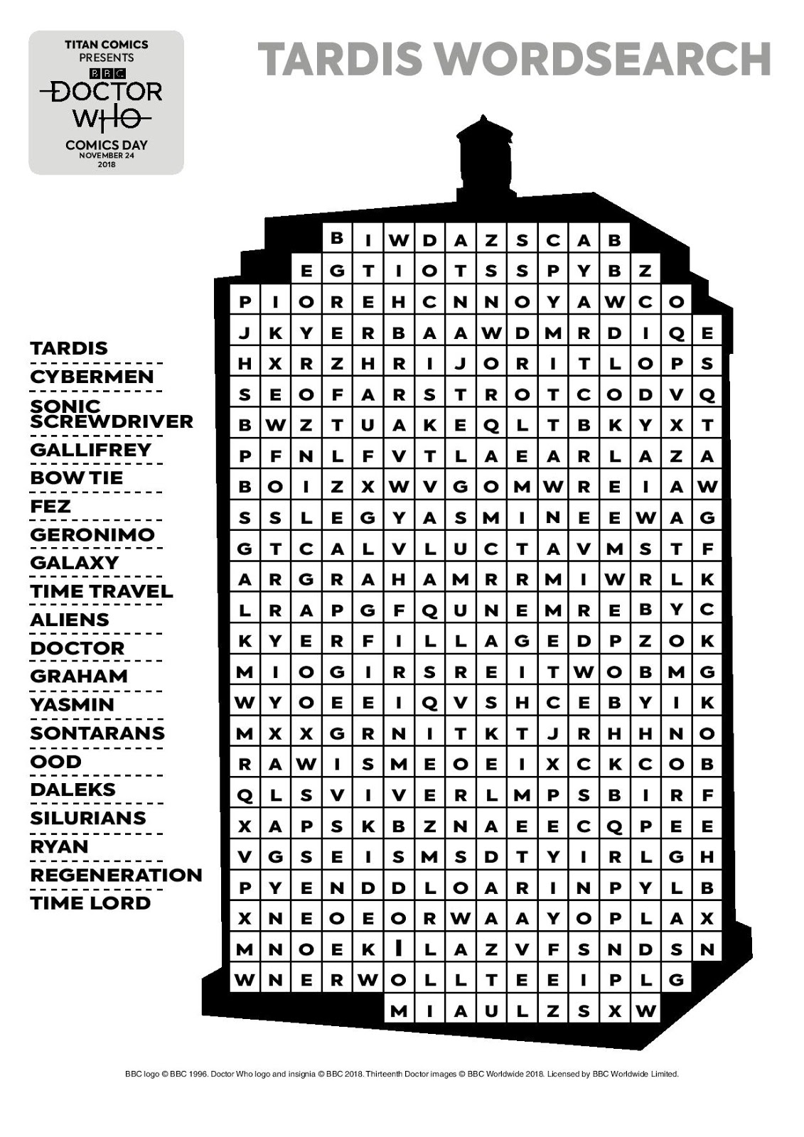 Doctor Who: Panel to Panel