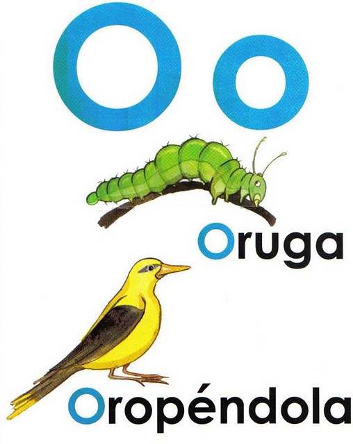 ESOS LOCOS BAJITOS DE INFANTIL: ABECEDARIO A COLOR CON DIBUJOS