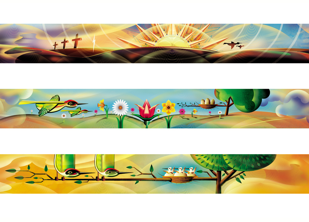 Kevin Hauff: Illustrator: Radio Times Easter Livery